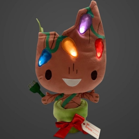 Disney | Holiday | Disney Marvel Groot Lightup Plush | Poshmark